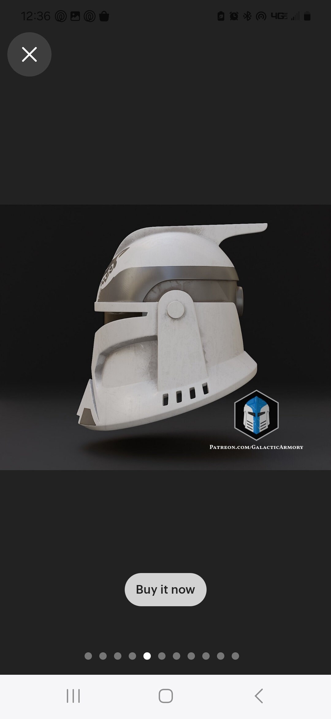 Phase 1 Animated Clone Trooper Helmet - Raw 3D Print - Etsy