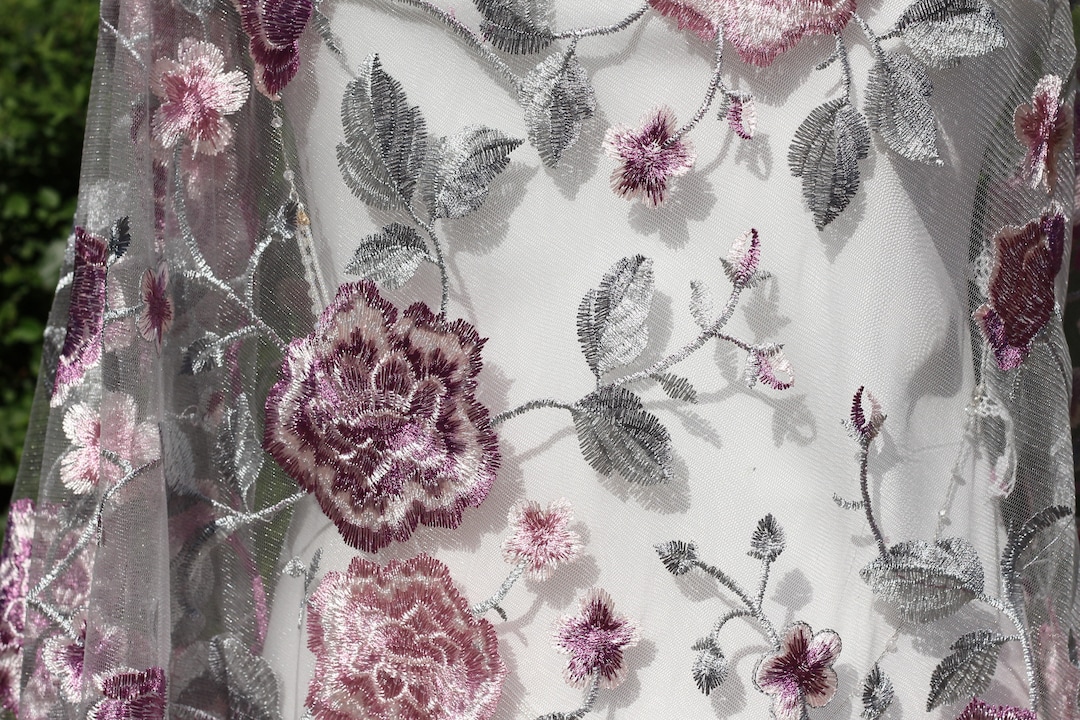 Embroidered Floral Bridal Cape,floral Wedding Cape,wedding Cape Flowers ...