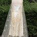 Celestial Wedding Cape, Gold Glitter Stars, Moon Bridal Cloak - Etsy