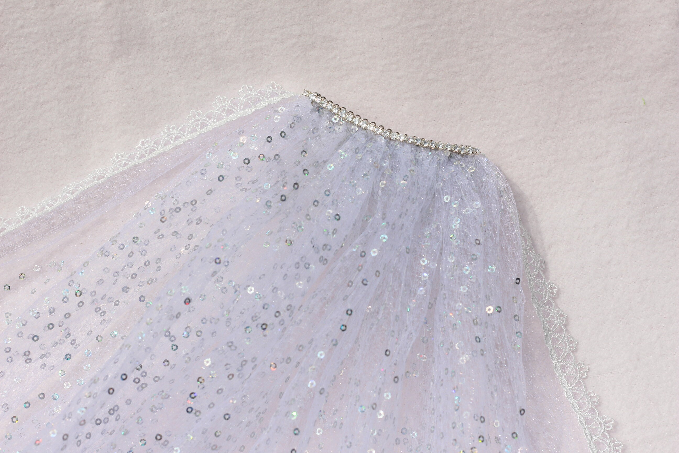 Sparkling Veil,sparkle Sequin Veil,glitter Bridal Veil,rhinestone Veil ...