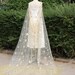 Celestial Wedding Cape, Gold Glitter Stars, Moon Bridal Cloak - Etsy