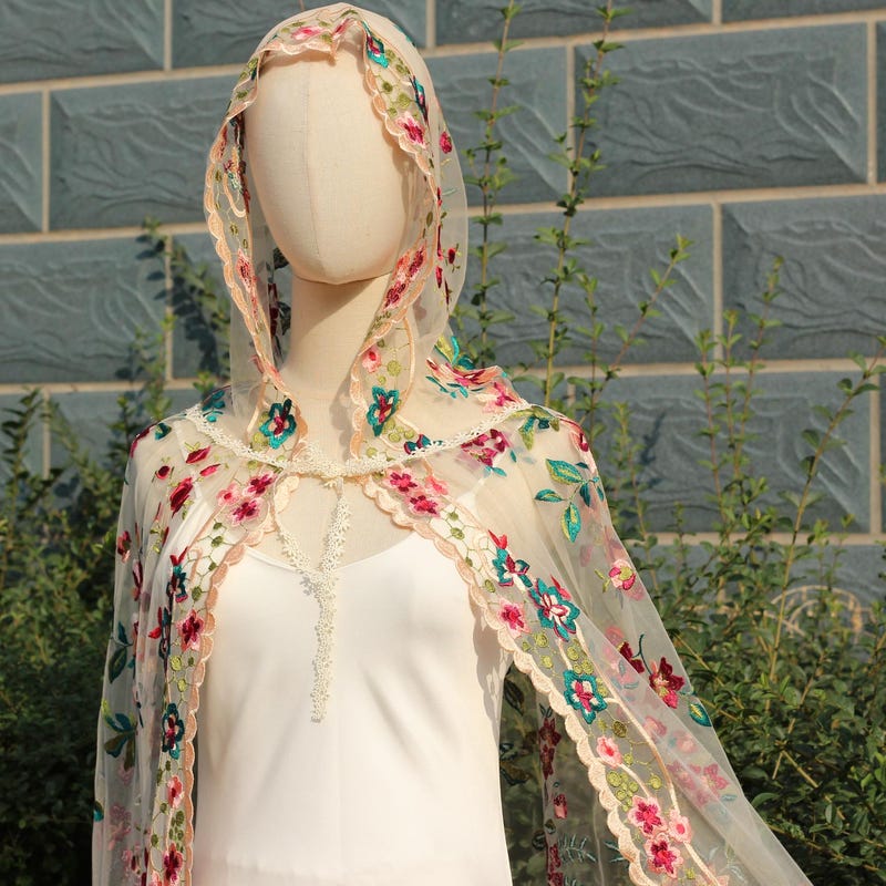Veils With Hoods - Etsy UK