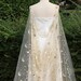 Celestial Wedding Cape, Gold Glitter Stars, Moon Bridal Cloak - Etsy