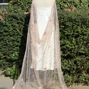 Pink Glitter Star Cape,sequin Star Cape,sparkly Draped Cape,bling ...