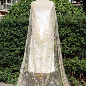 Gold Cape,celestial Cape,glitter Cape,star Cape,sparkle Cape,celestial ...