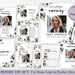 Editable Purple Floral Funeral Bundle Memorial Package - Etsy
