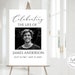 Celebration of Life Welcome Sign, Simple Funeral Welcome Sign, in ...