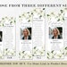 White Lilies Funeral Bookmark Template Celebration of Life - Etsy