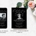 Black Funeral Bundle Templates, Black Memorial Package, Black ...