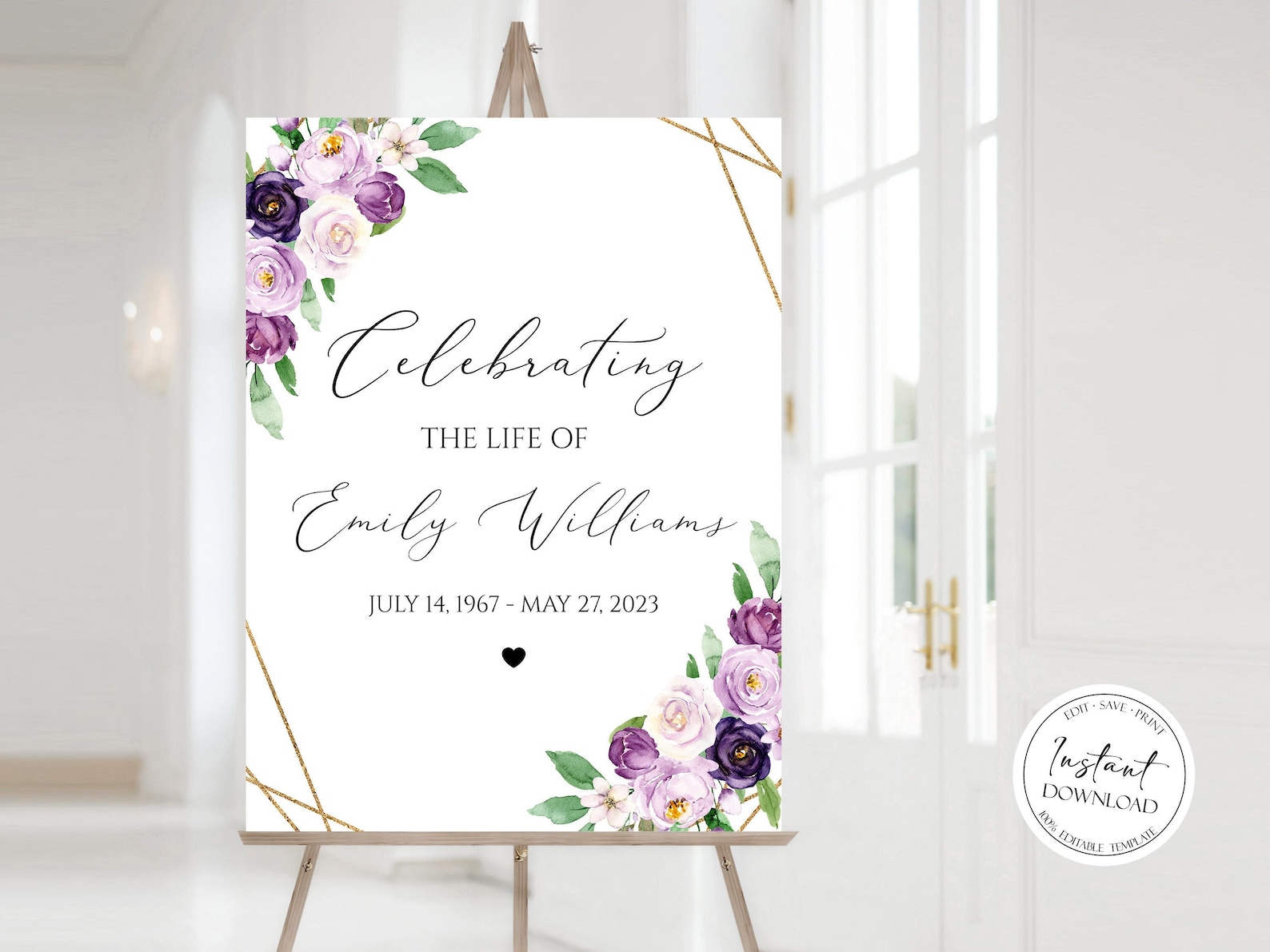 Celebration of Life Welcome Sign Funeral Welcome Sign in - Etsy