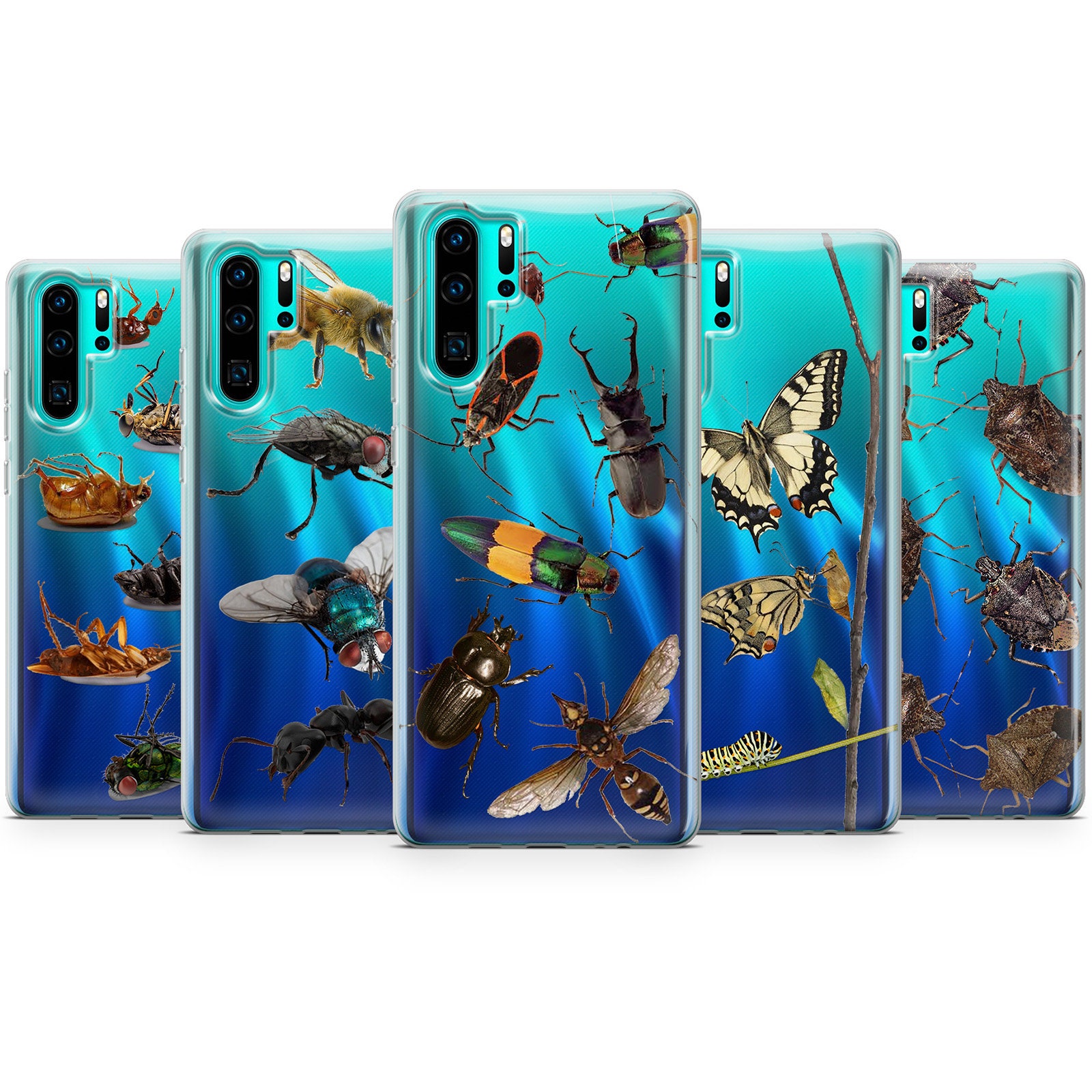 Bugs Transparent Phone Case Funny Cover for iPhone 12 Pro 11 | Etsy