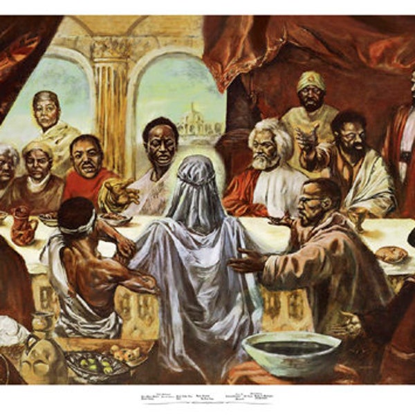 African American Black Supper - Etsy