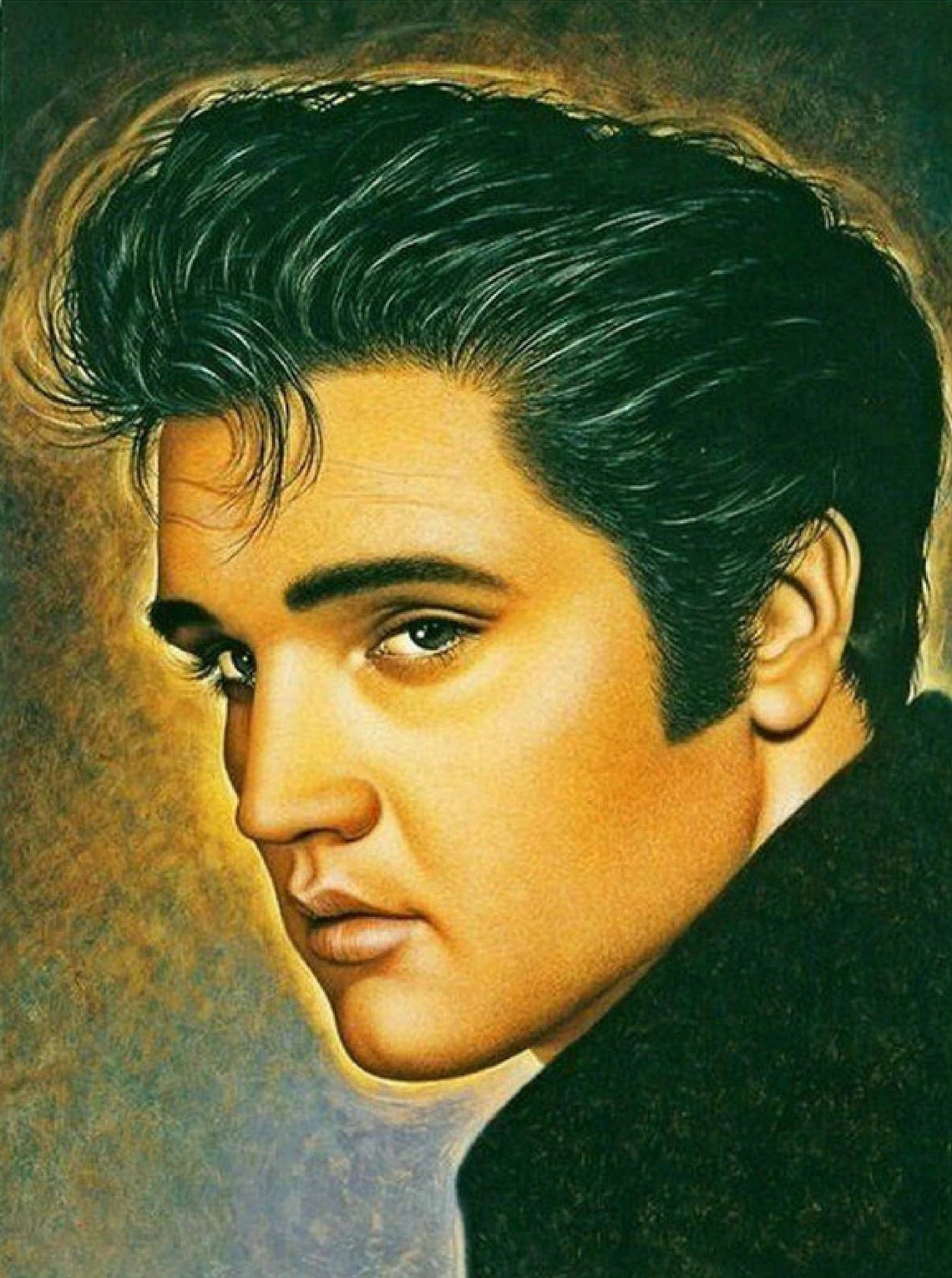 Elvis Presley Color PNG for Sublimation Print and Cut Screen | Etsy