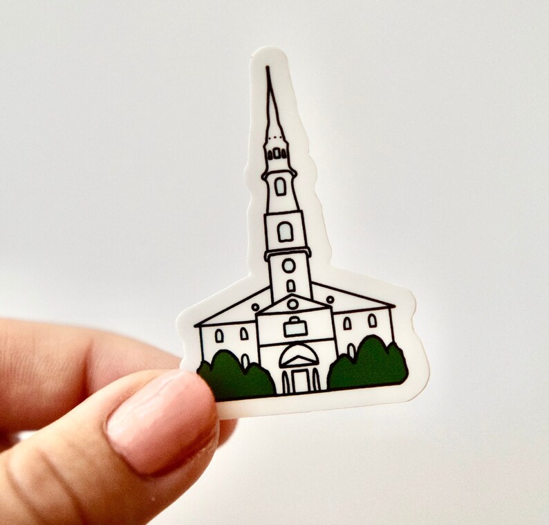 DBU Chapel Sticker - Etsy