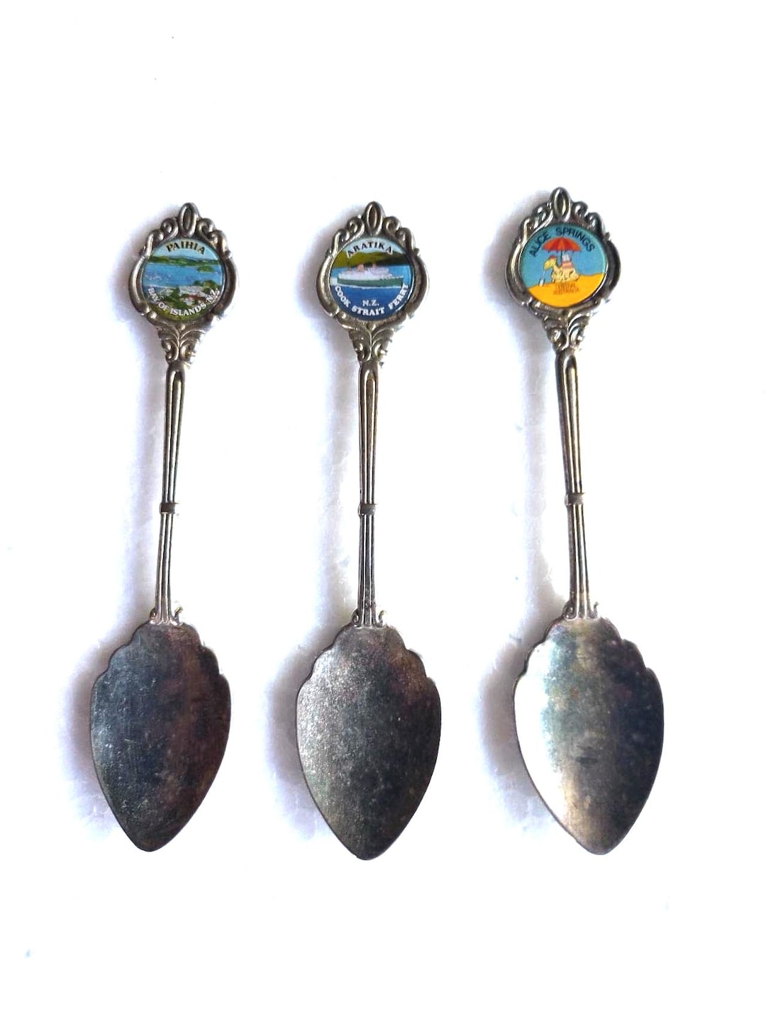 Vintage Souvenir Spoons – New Zealand & Australia - Etsy