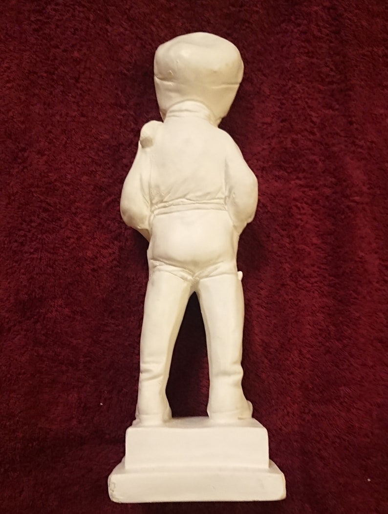 Figure Statue Boy With a Pipe or Boy Comme Like Papa. - Etsy