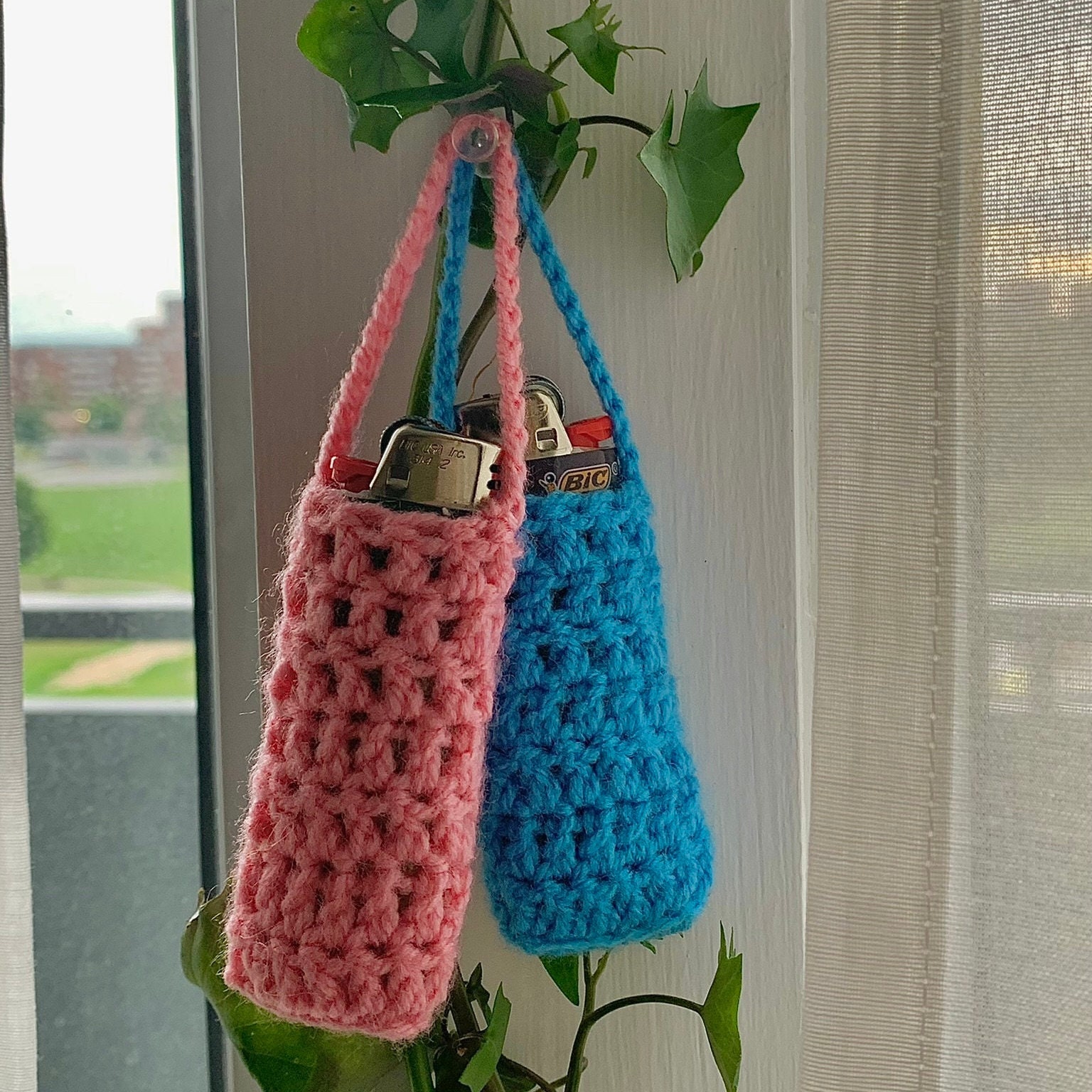 Crochet Lighter Holder - Etsy