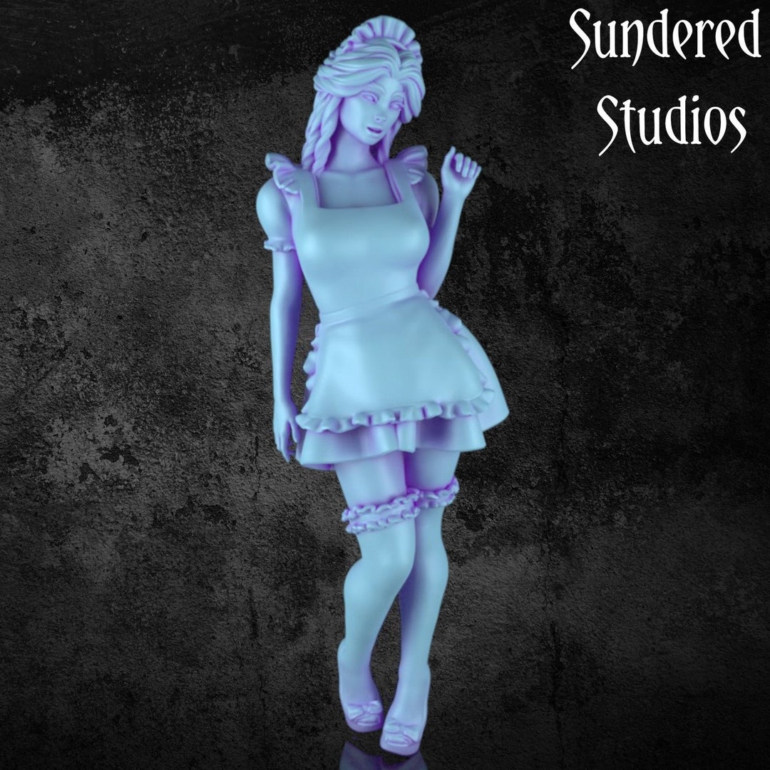 Classic Maid, the Miniature Underground, Rpg, Painting Project, 75mm ...