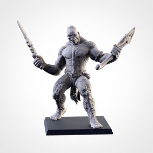 Yetis X3, Txarli Factory, Ogre Khans, 9th Age, Yeti - Etsy UK