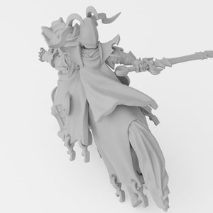 The Masked One, Ilhadiel, Dark Elf, Dread Elves, 9th Age, King, Mounted ...