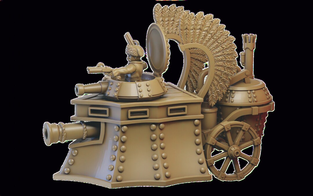 Steam Hussar Tank, Ilhadiel, Sonnstahl, Empire of Men, 9th Age, WAP ...