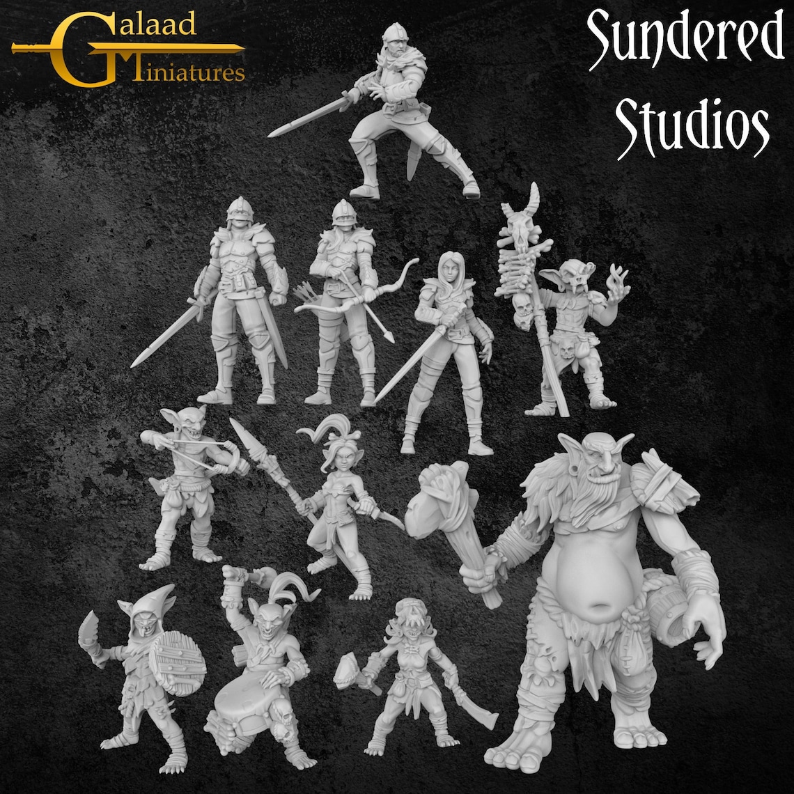 Goblin Slayers Goblin Tribes Galaad Miniatures Warrior - Etsy UK