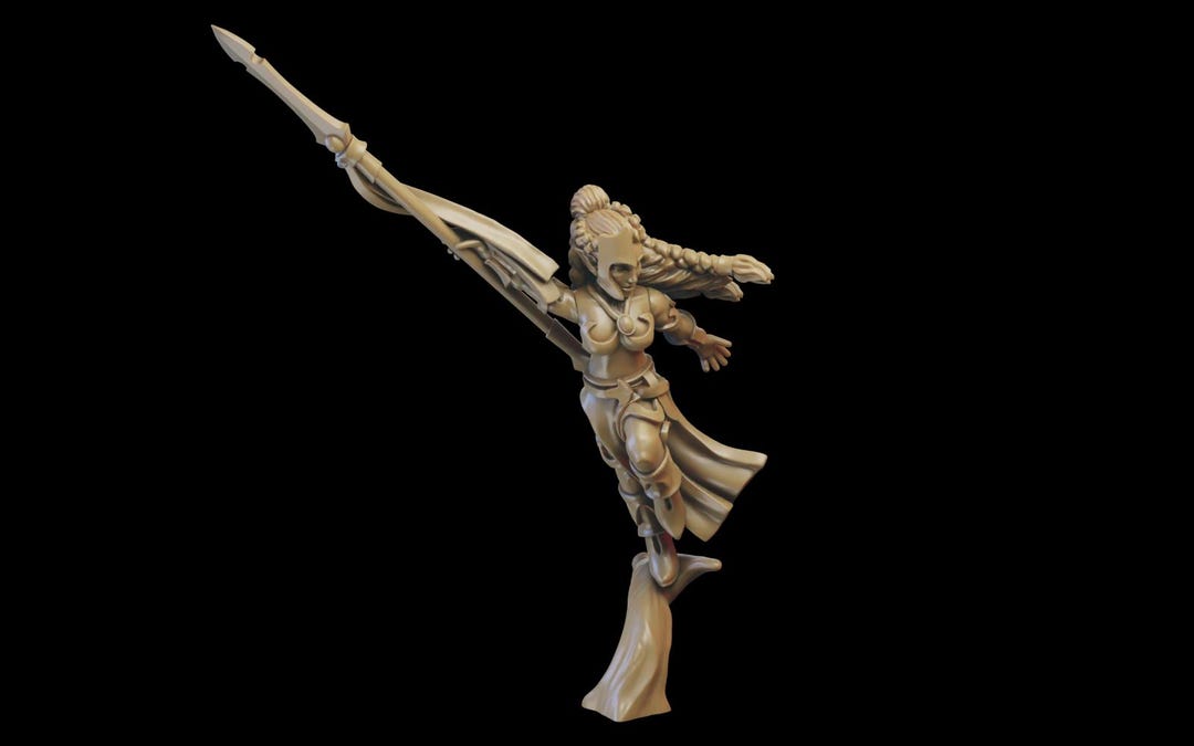 Blade Dancer, Ilhadiel, Wood Elves, Sylvan, 9th Age, WAP, Forest, War ...