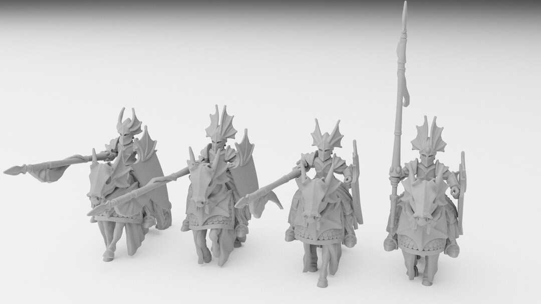 Dragon Cavalry X5, Ilhadiel, Highborn Elves, High Elf, Princes, 9th Age ...