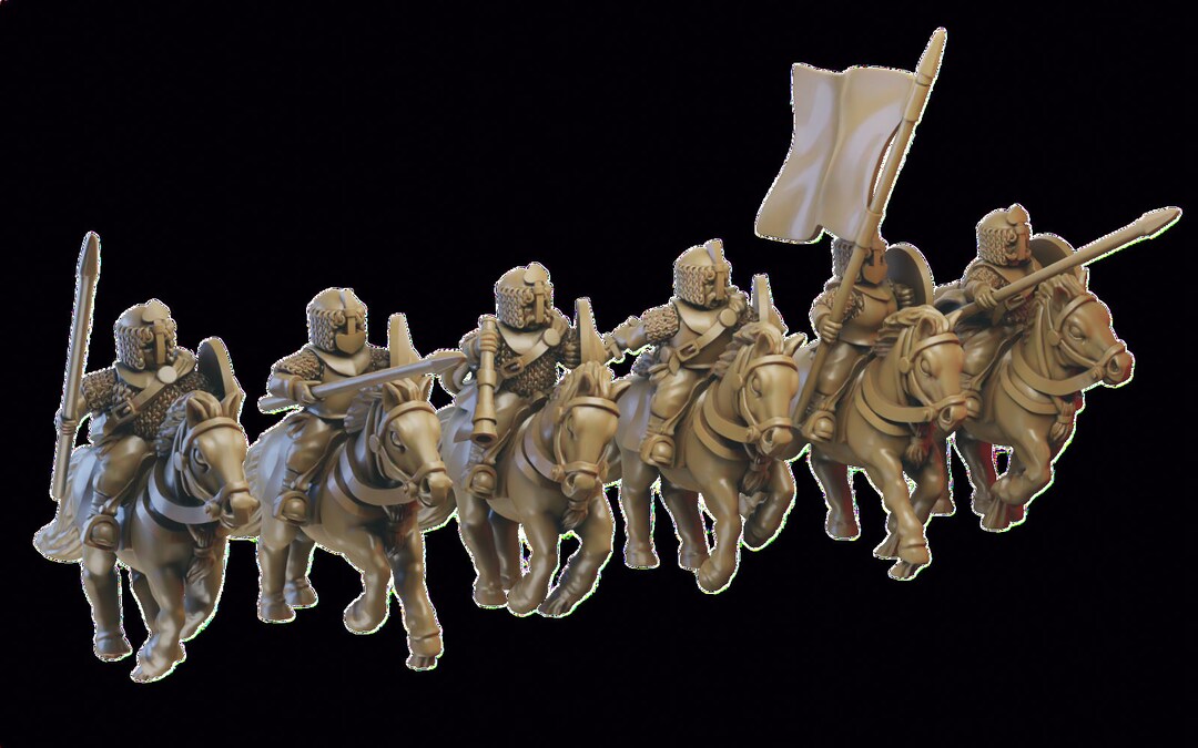 Halfling Cavalry [6 Models], Ilhadiel, 9th Age, WAP, Empire of Men ...