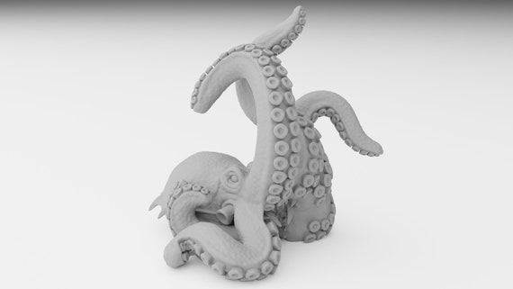 Dark Elf Kraken Ilhadiel 9th Age Dread Elves Monster - Etsy UK