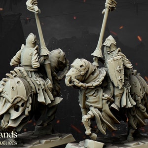 Dark Knights Unit, Highlands Miniatures, Black Knights, Vampire ...