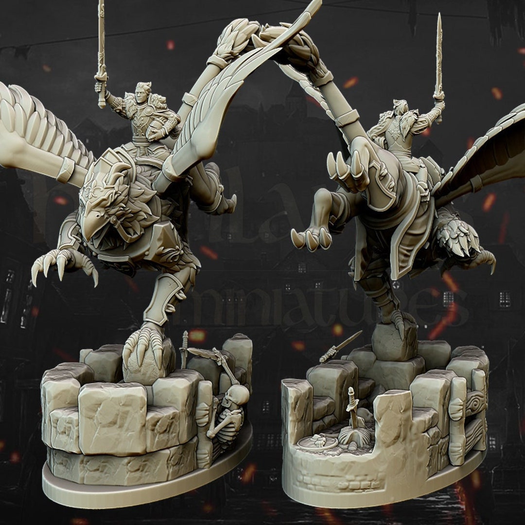 Alexander the Young, Griffon, Highlands Miniatures, Lord, Paladin ...