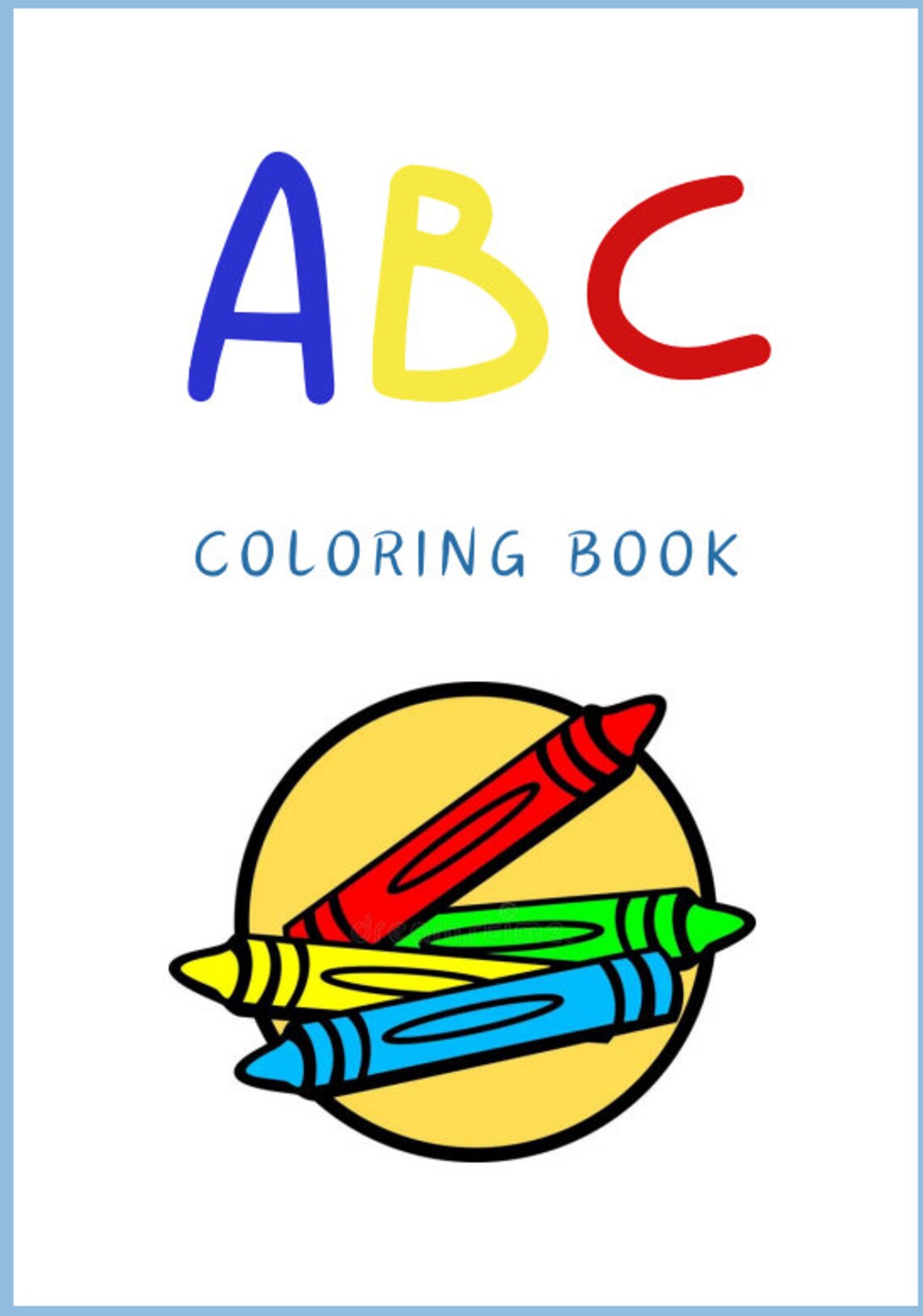 Alphabet Coloring Book/preschool Coloring Book/ Letters Coloring Book ...