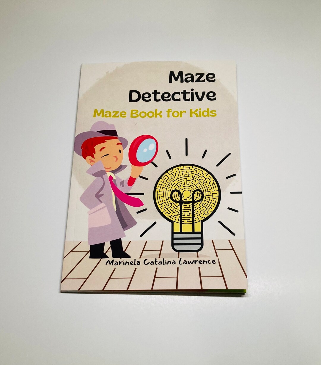 Maze Detective Maze Book for Kids - Etsy