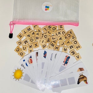 Spelling CVC Words Busy Bag - Etsy