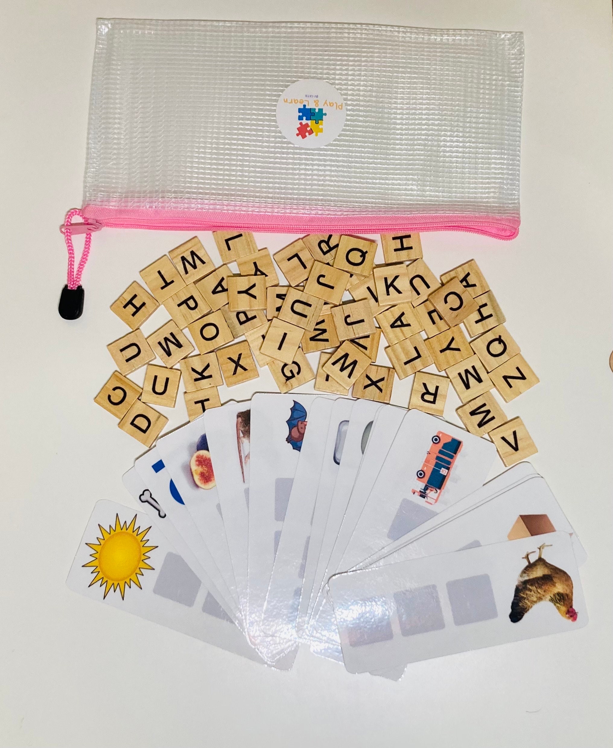 Spelling CVC Words Busy Bag - Etsy