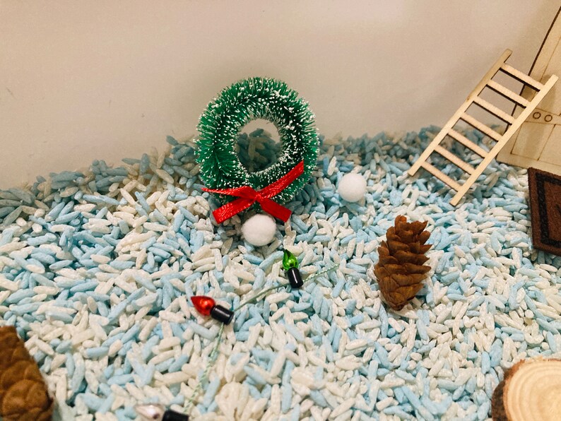 Winter Wonderland Sensory Bin/ Montessori/ Sensory Play/ Christmas ...