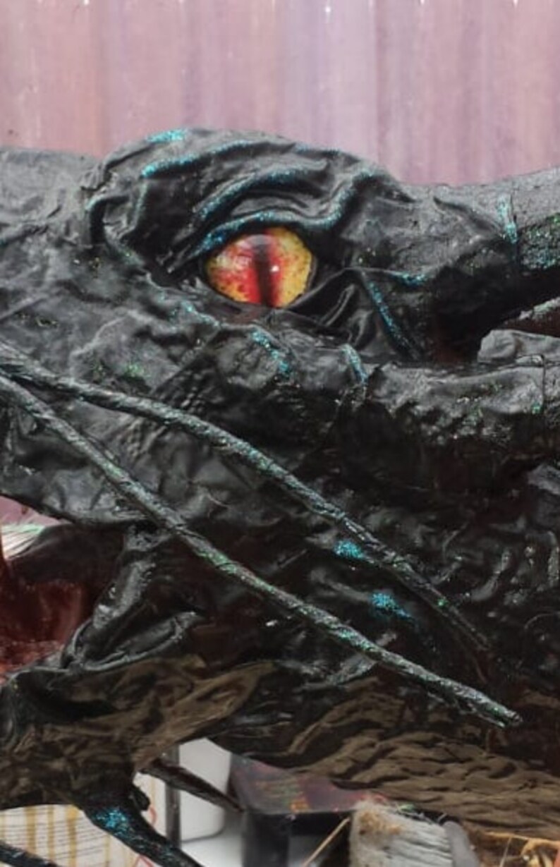 Fantasy Dragon Figure Mythical Creature Bust - Etsy