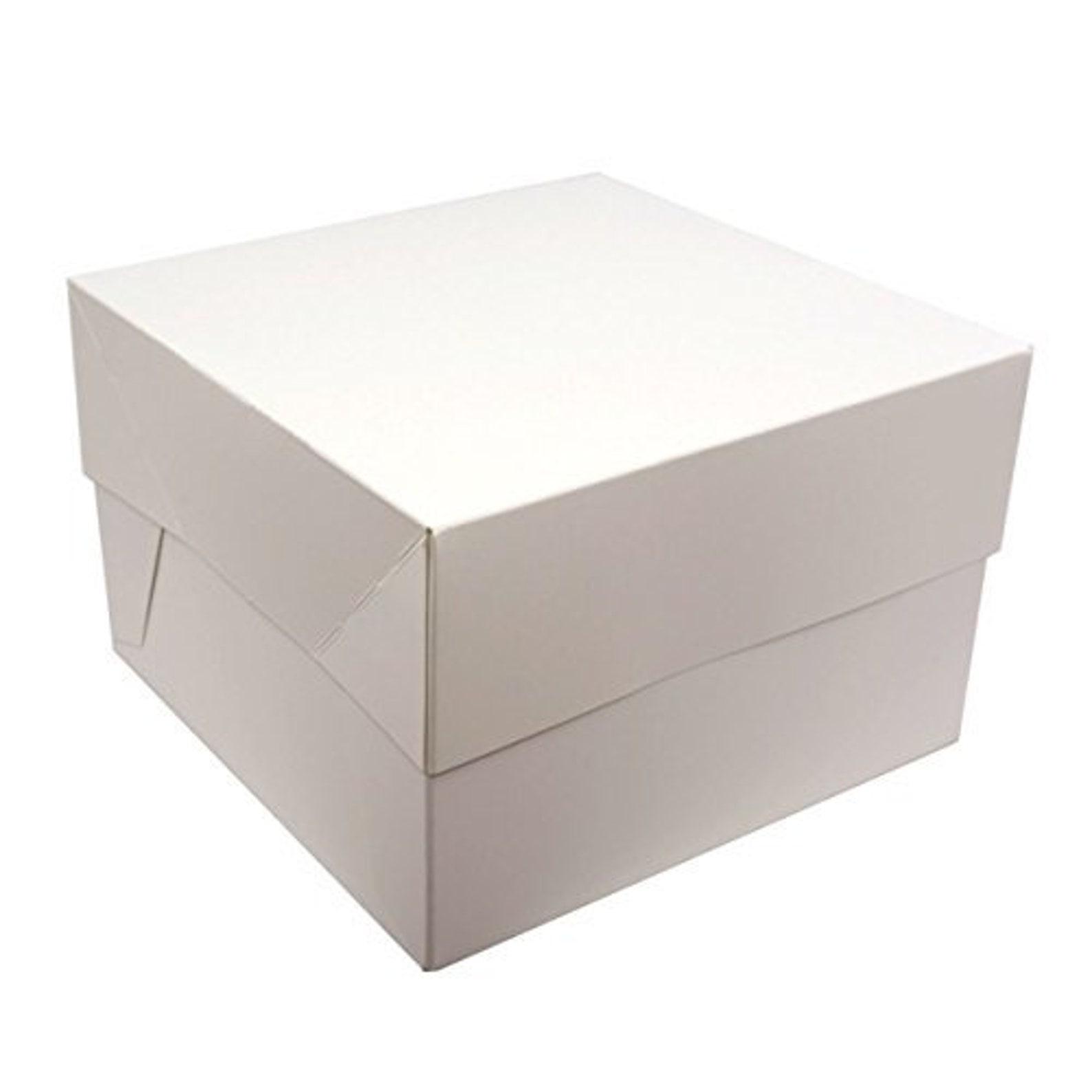 White Cake Boxes With Lids 810121416 & - Etsy Canada