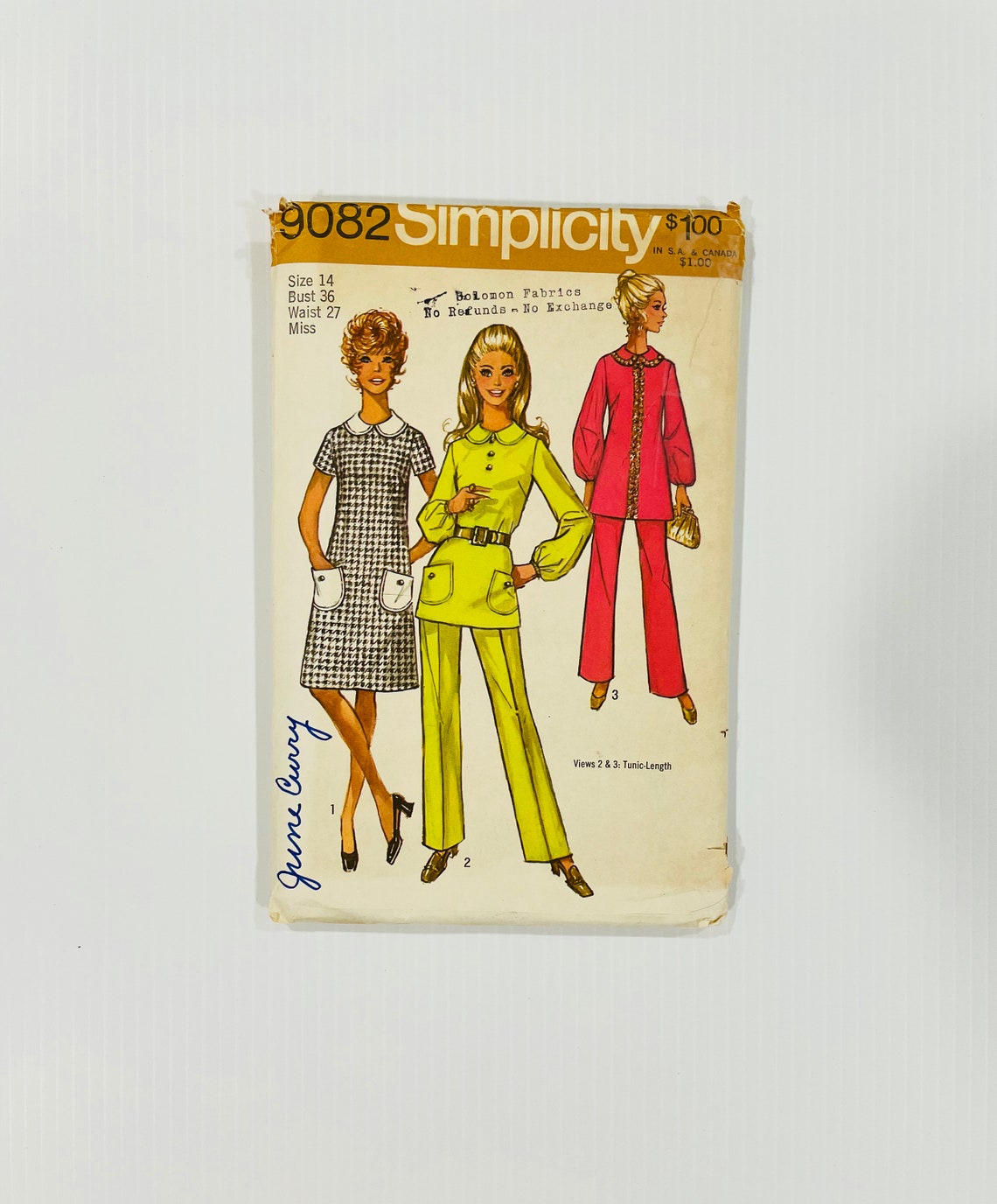 Vintage Sewing Patterns Simplicity 7289, 7896, 8249, 8615, 8746, 9082 ...