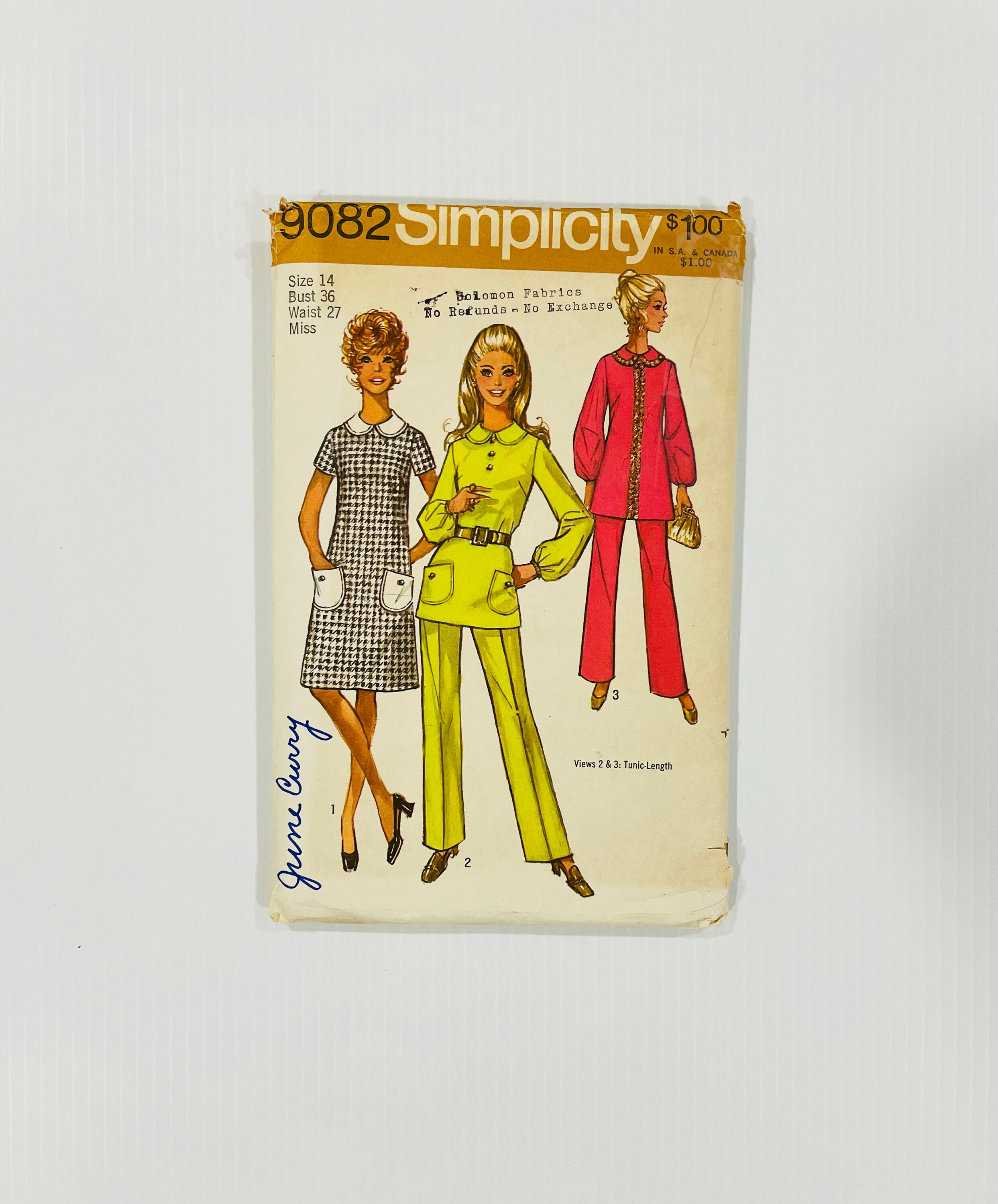 Vintage Sewing Patterns Simplicity 7289, 7896, 8249, 8615, 8746, 9082 ...