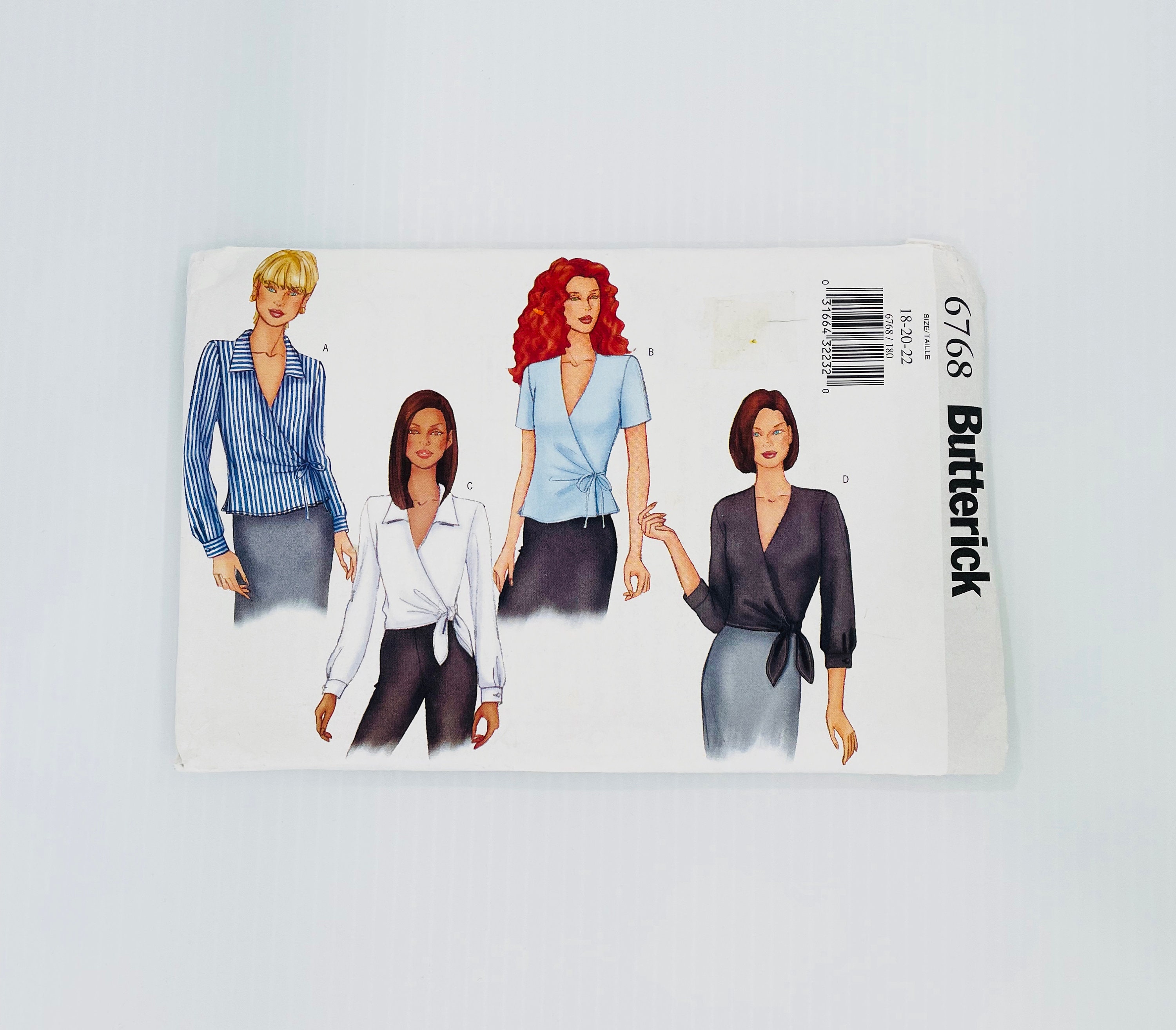 Vintage Sewing Patterns Butterick 3090, 6827, 6768, 6593, Tunic, Pants ...