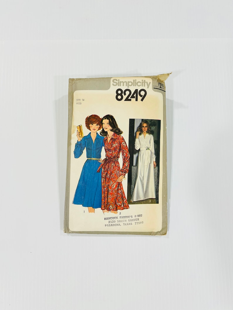 Vintage Sewing Patterns Simplicity 7289, 7896, 8249, 8615, 8746, 9082 ...