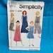 Vintage Simplicity Sewing Patterns From the Nineties, 1990s, Nos. 7072 ...