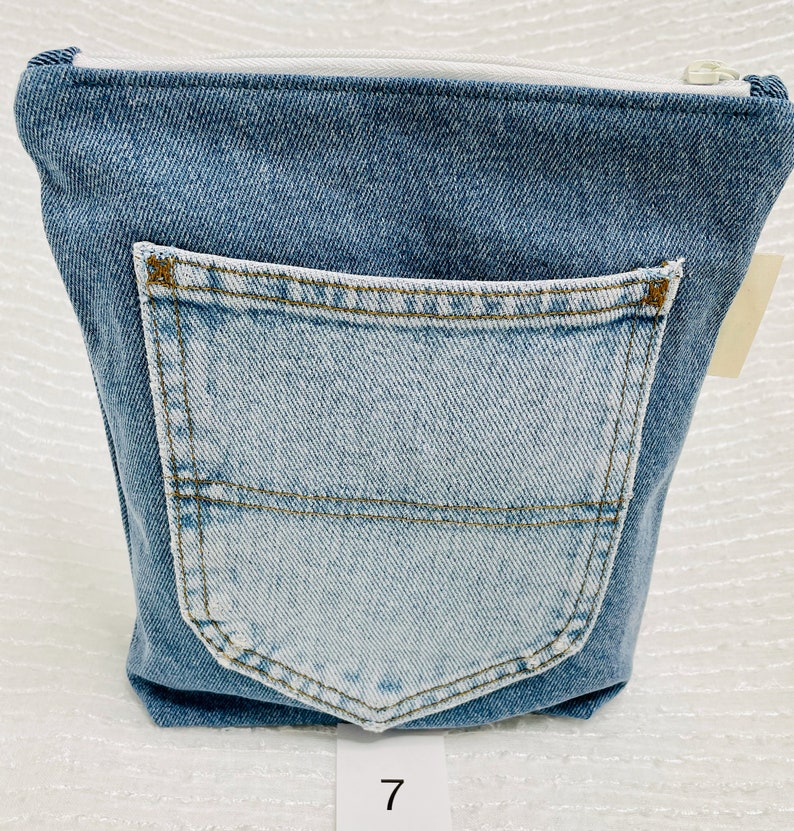 Ultimate Upcycled Lined Cosmetics Makeup Bag, Zipper Pouch - Etsy