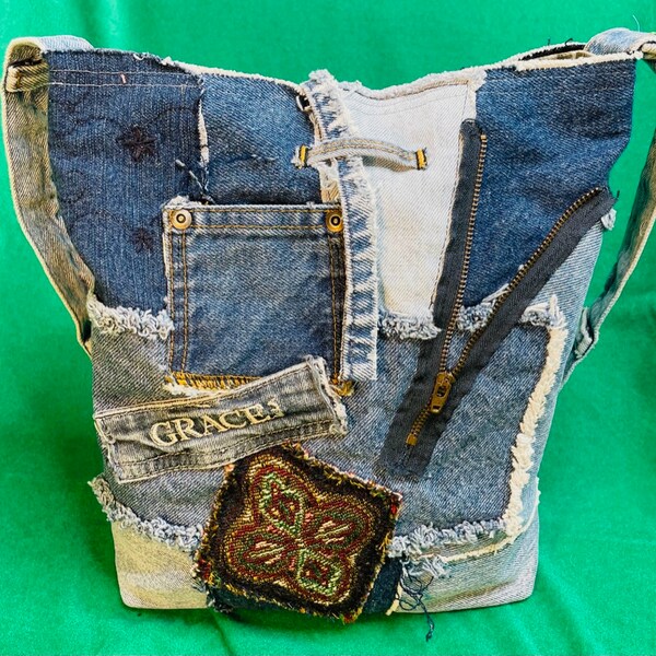 Recycled Denim - Etsy