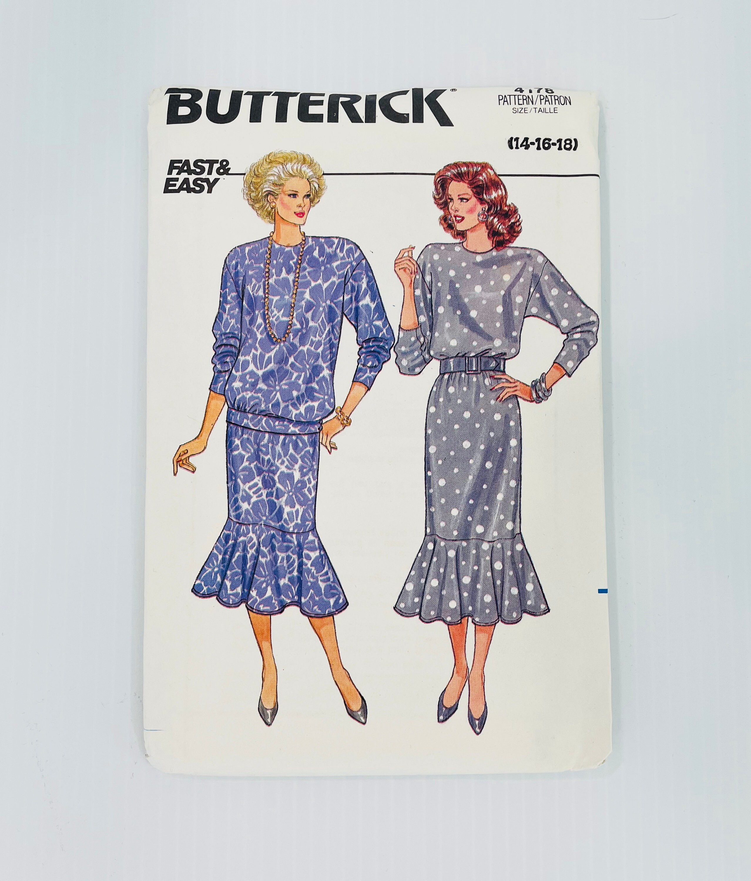 Vintage Sewing Pattern Butterick 3759, 3812, 4178, 5657, 5840, 6675 ...