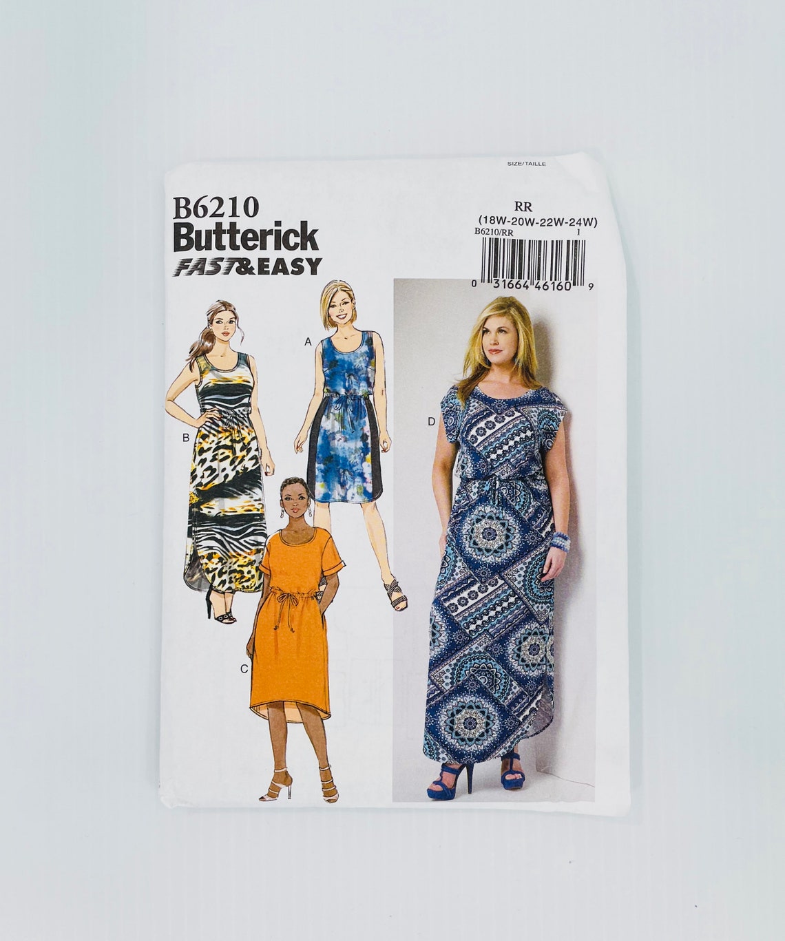 Sewing Patterns Butterick 4659, 4723, 4926, 4989, 5400, 6210, Dress ...