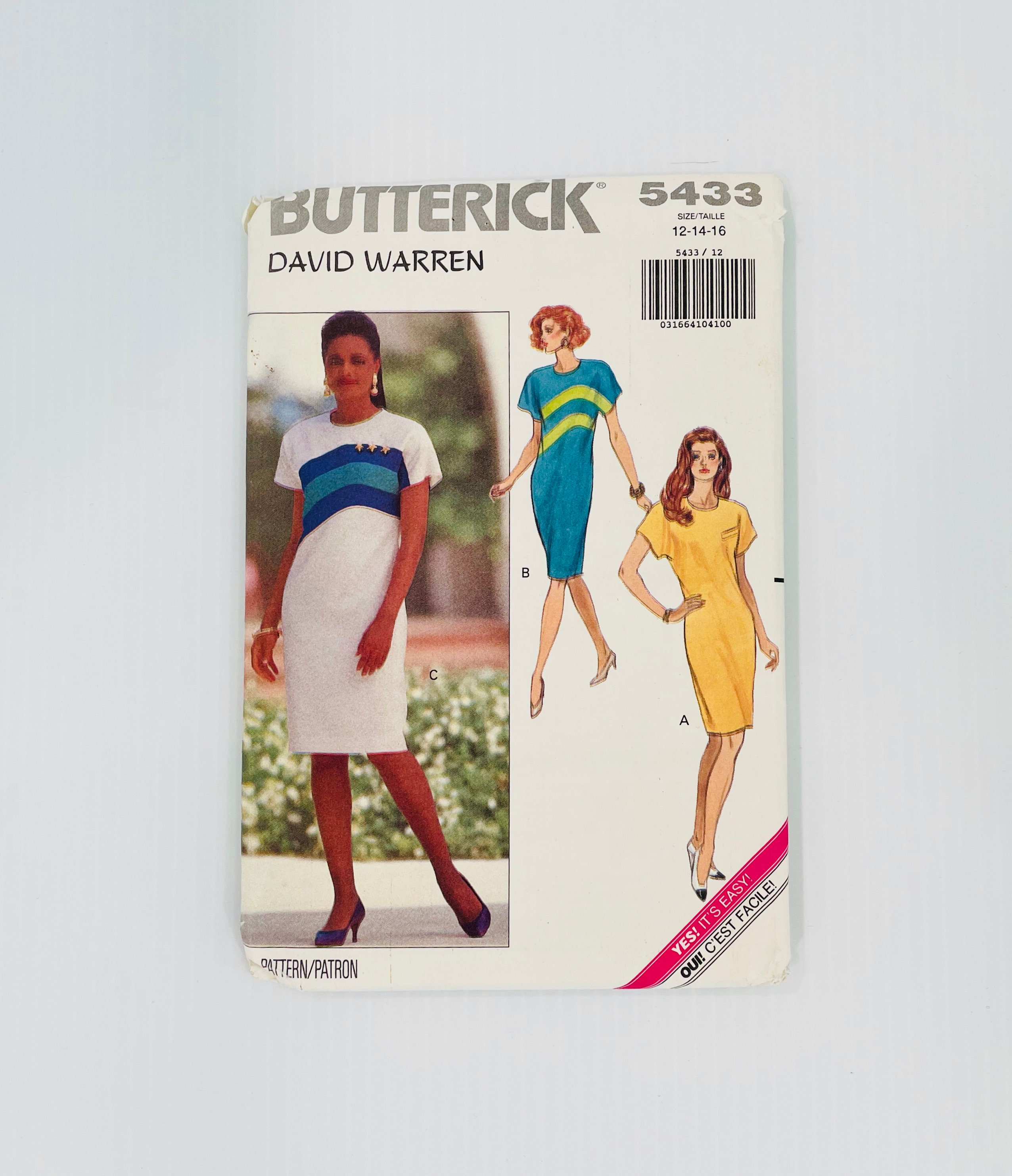 Vintage Sewing Patterns Butterick 5433, 5493, 5641, 5869, 5877, 5973 ...