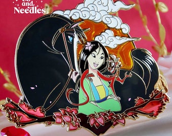 Mulan Fantasy Pin - Etsy